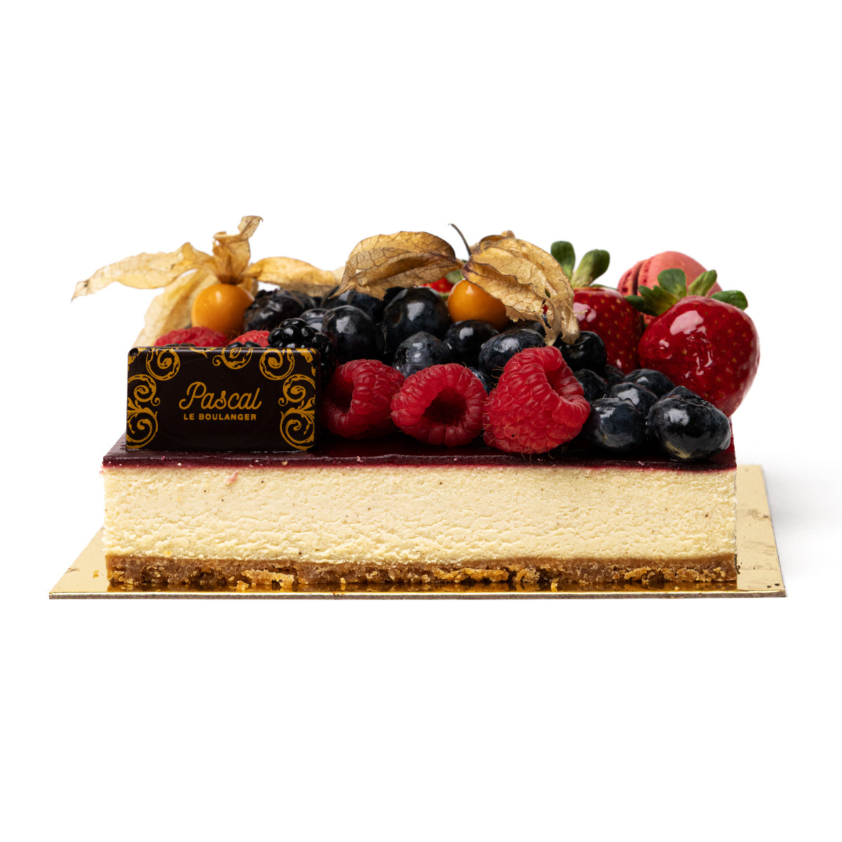 Gâteau fromage aux fruits rouges – Pascal Le Boulanger